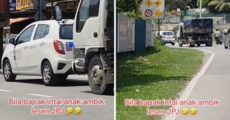 "You can do it girl!" - M'sian Father Spies on His Daughter's JPJ ...