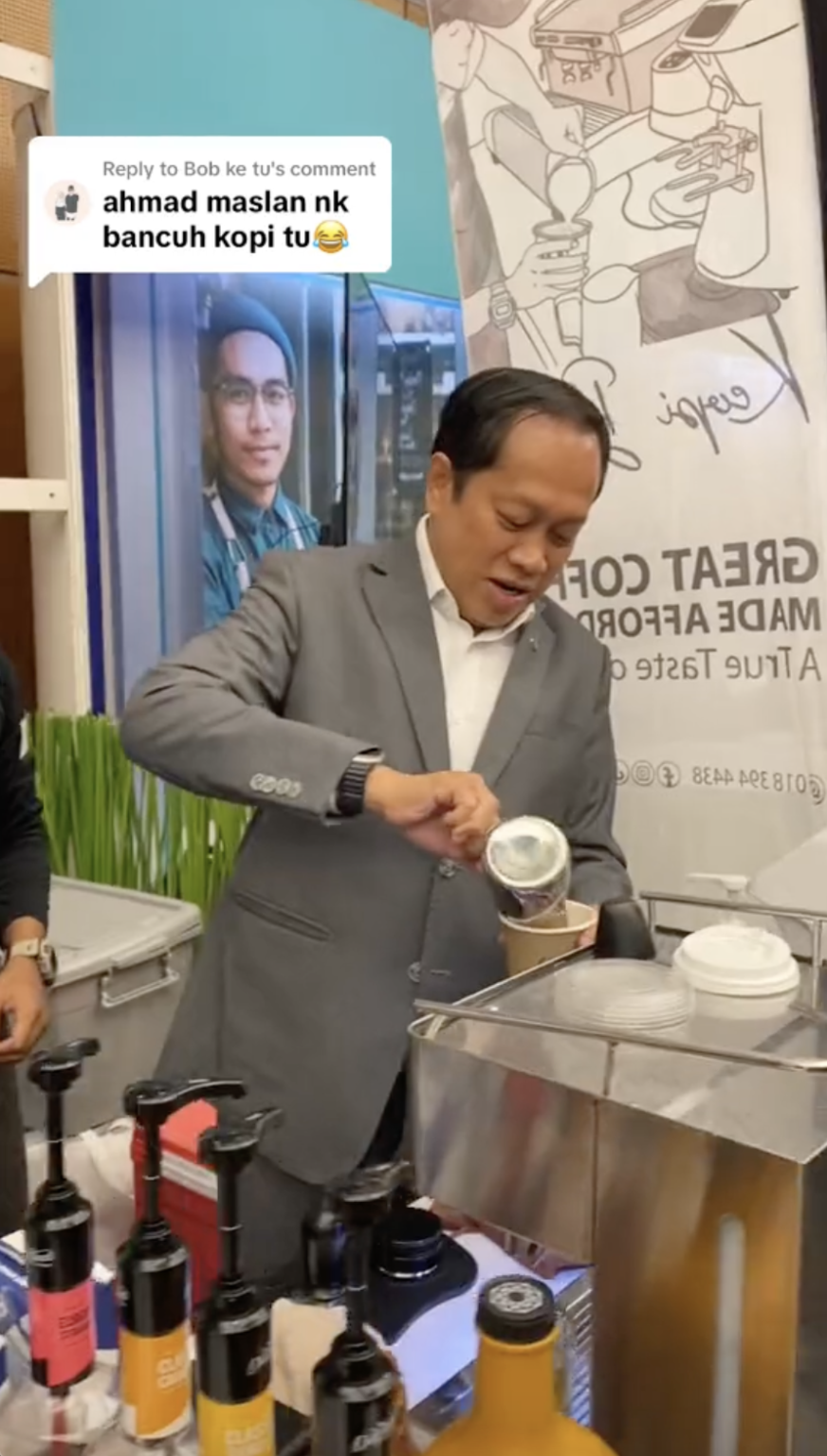 After Displaying Cooking Prowess, Ahmad Maslan Now Hilariously Shows ...