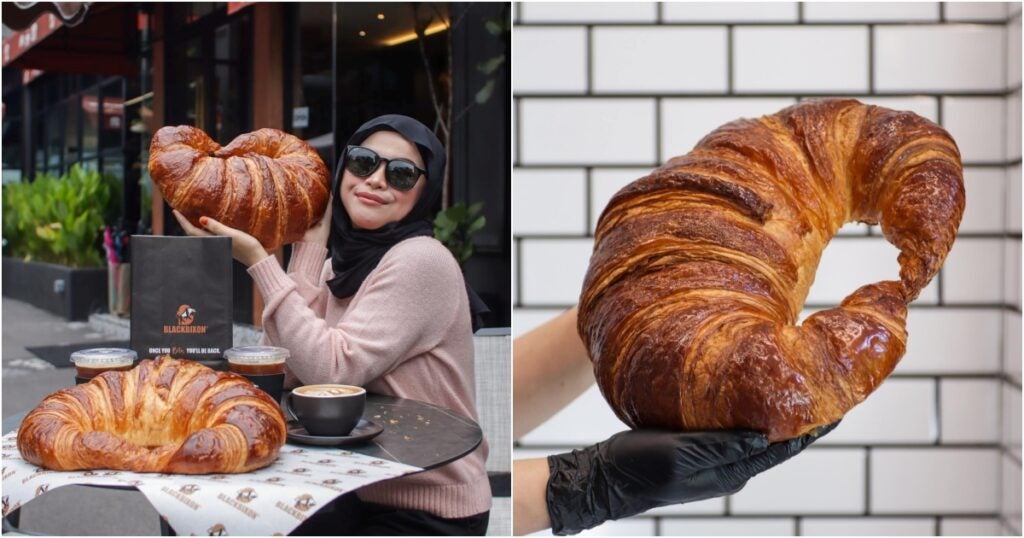This Cafe called BlackBixon in KL is Serving Giant Croissant Daily ...