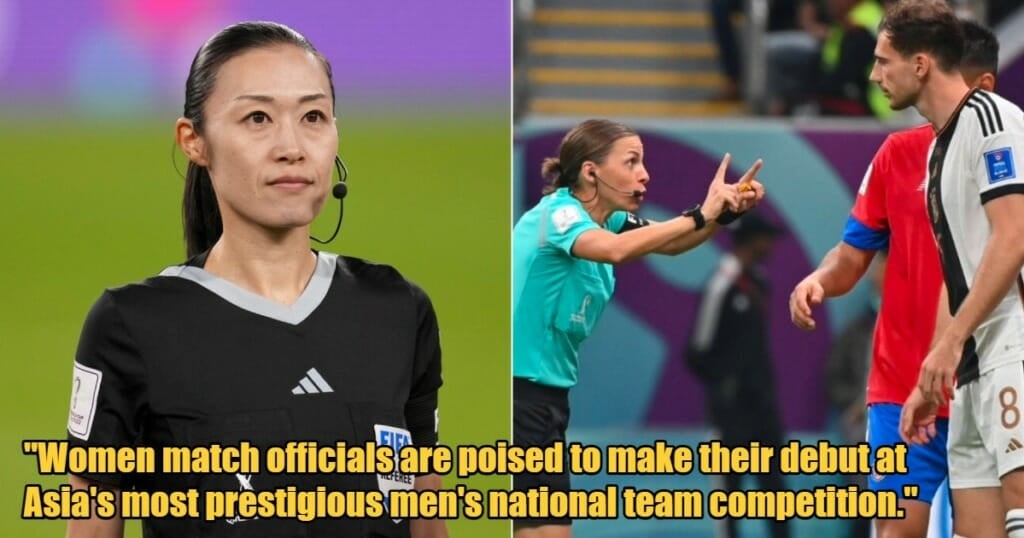 "For the 1st time ever" - Women Will Now Be Able to Referee at Men's ...