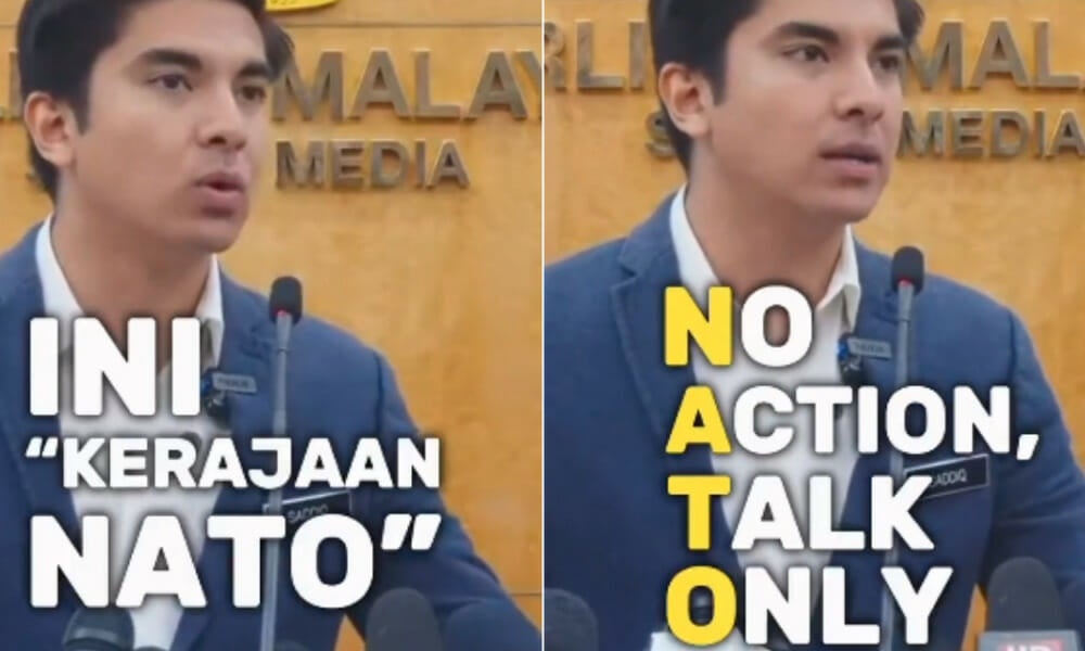 Syed Saddiq Labels Anwar Ibrahim Led Government as 'NATO' - No Action ...