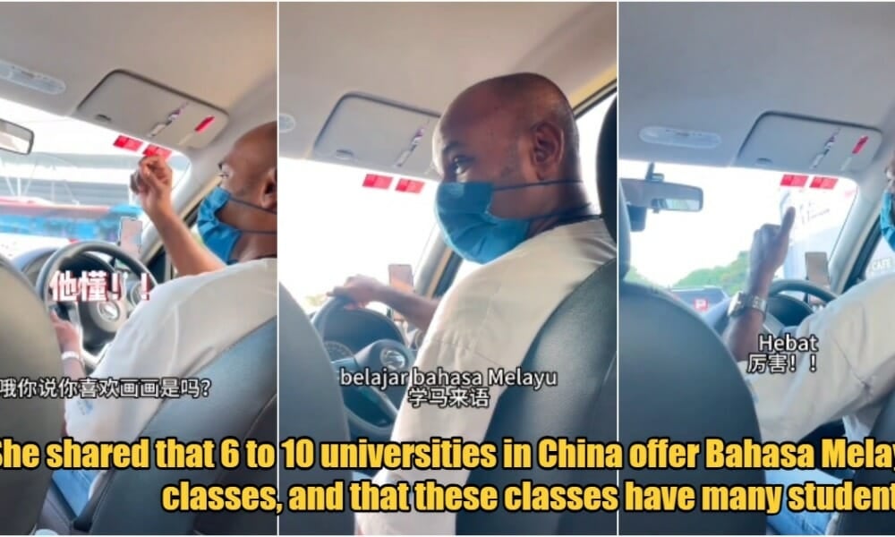 M'sian Grab Driver Shocks China Girl by Speaking Mandarin, She Shocks ...