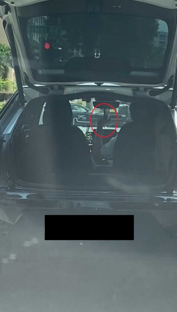 "Best feature ever" - Driver In SG Opens Up Boot To Show Middle Finger ...