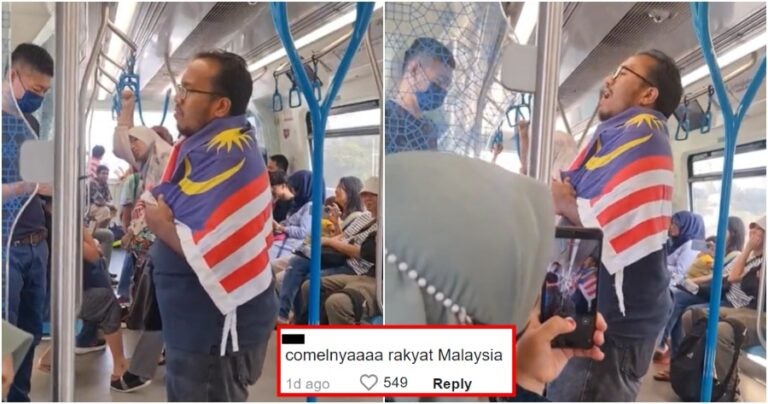"The real 1Malaysia" - MRT Users Unite & Sing 'Tanggal 31' During Train ...