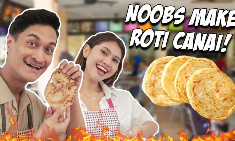 Malaysians Make Roti Canai for the First Time | MALAYSIANS TRY - WORLD ...