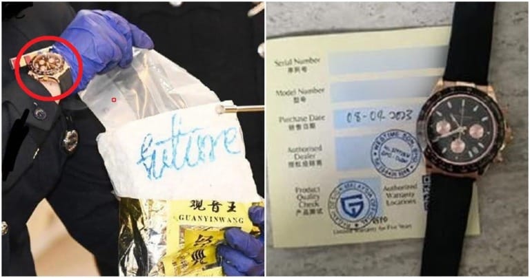 M'sians Question PDRM Officer For Wearing Alleged RM250k Rolex Watch ...