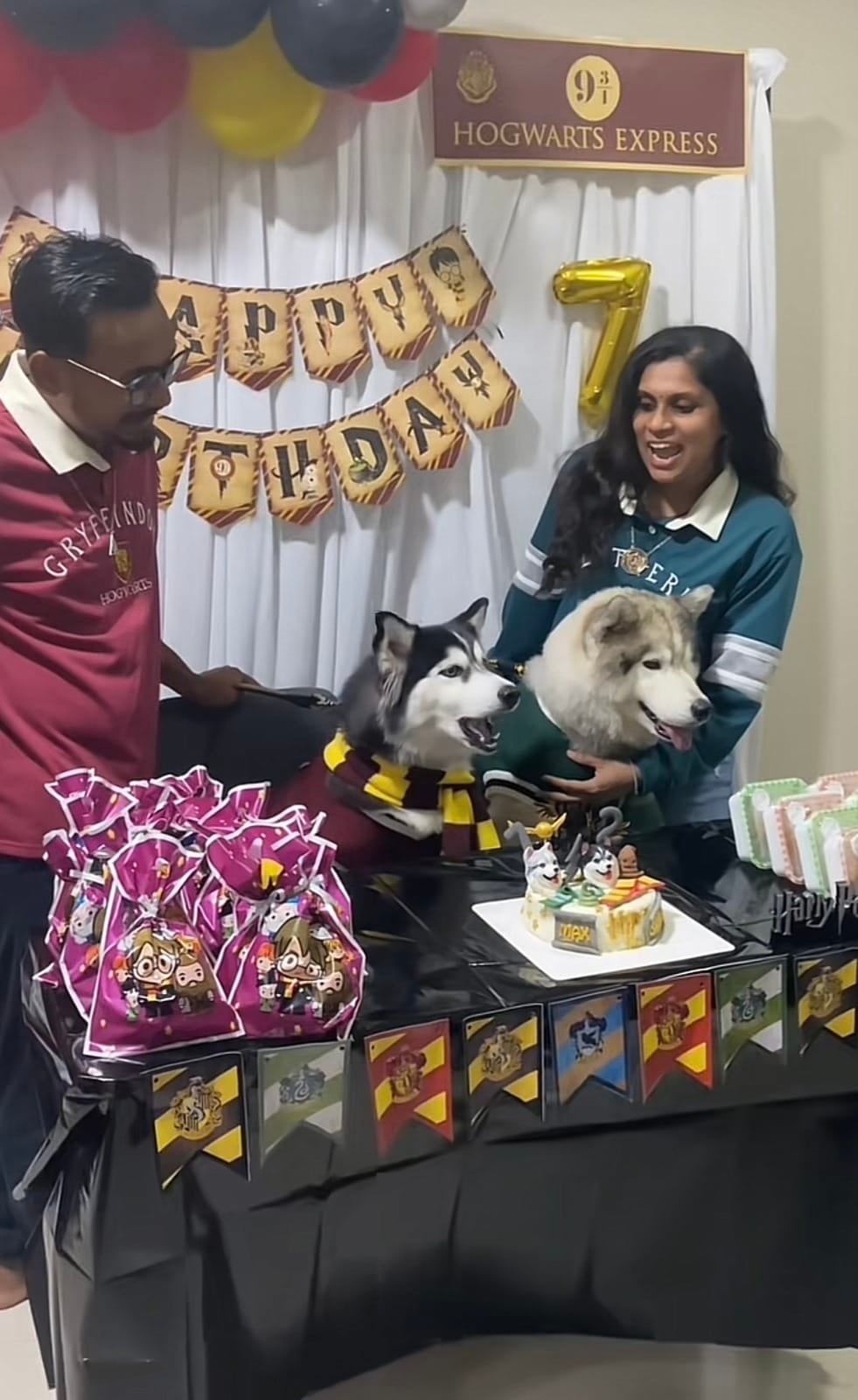 "10 points for Gryffindor!" - M'sian Huskies Celebrate Birthdays with ...