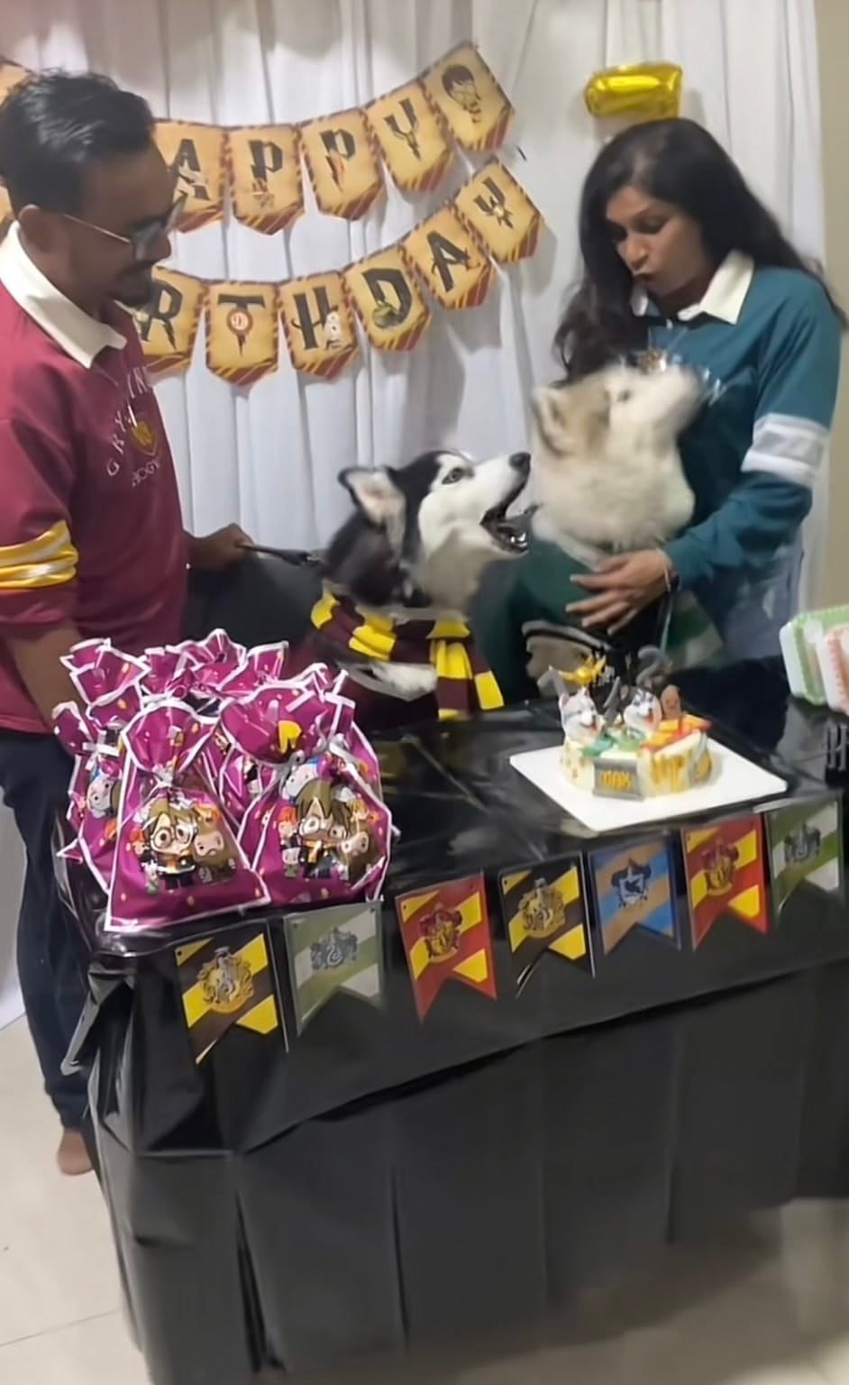 "10 points for Gryffindor!" - M'sian Huskies Celebrate Birthdays with ...