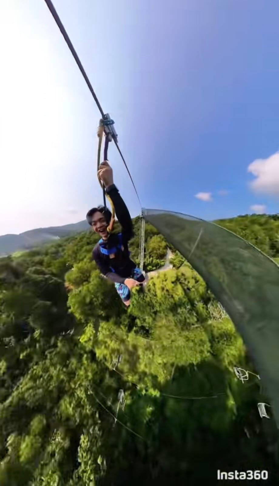WATCH: Lifeguard Accidentally Goes Down Penang Water Slide With ...