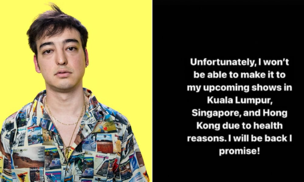 Joji Announces That He Will Not Be Able to Make it For KL Show Tomorrow ...