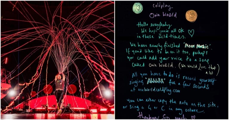 Coldplay Asks Fans From Around The World To Help Complete Their New ...