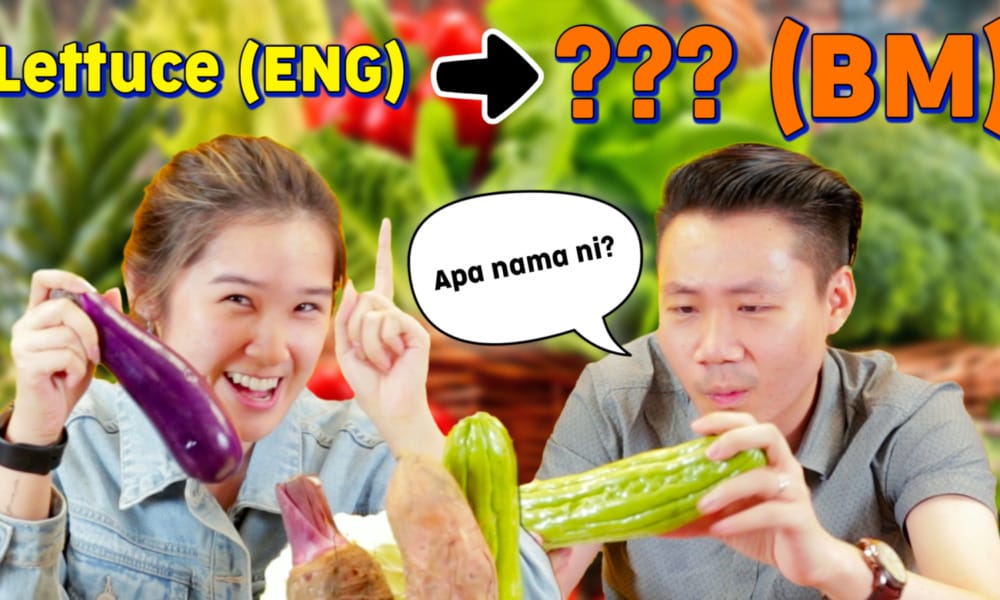 Non-Malays Guess Vegetable Names in BM | Malaysians Guess - WORLD OF BUZZ