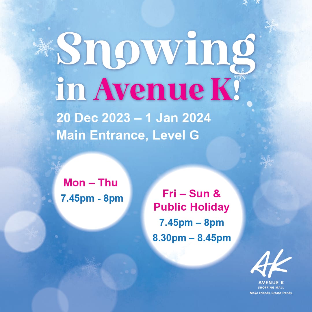 KL is Snowing? M'sians Can Now Experience Snow in Kuala Lumpur at ...