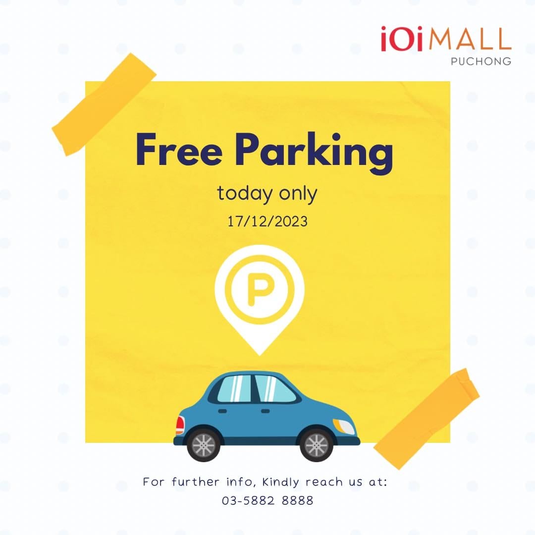 IOI Mall Puchong Offers Free Parking Today After Heavy Rain Caused ...