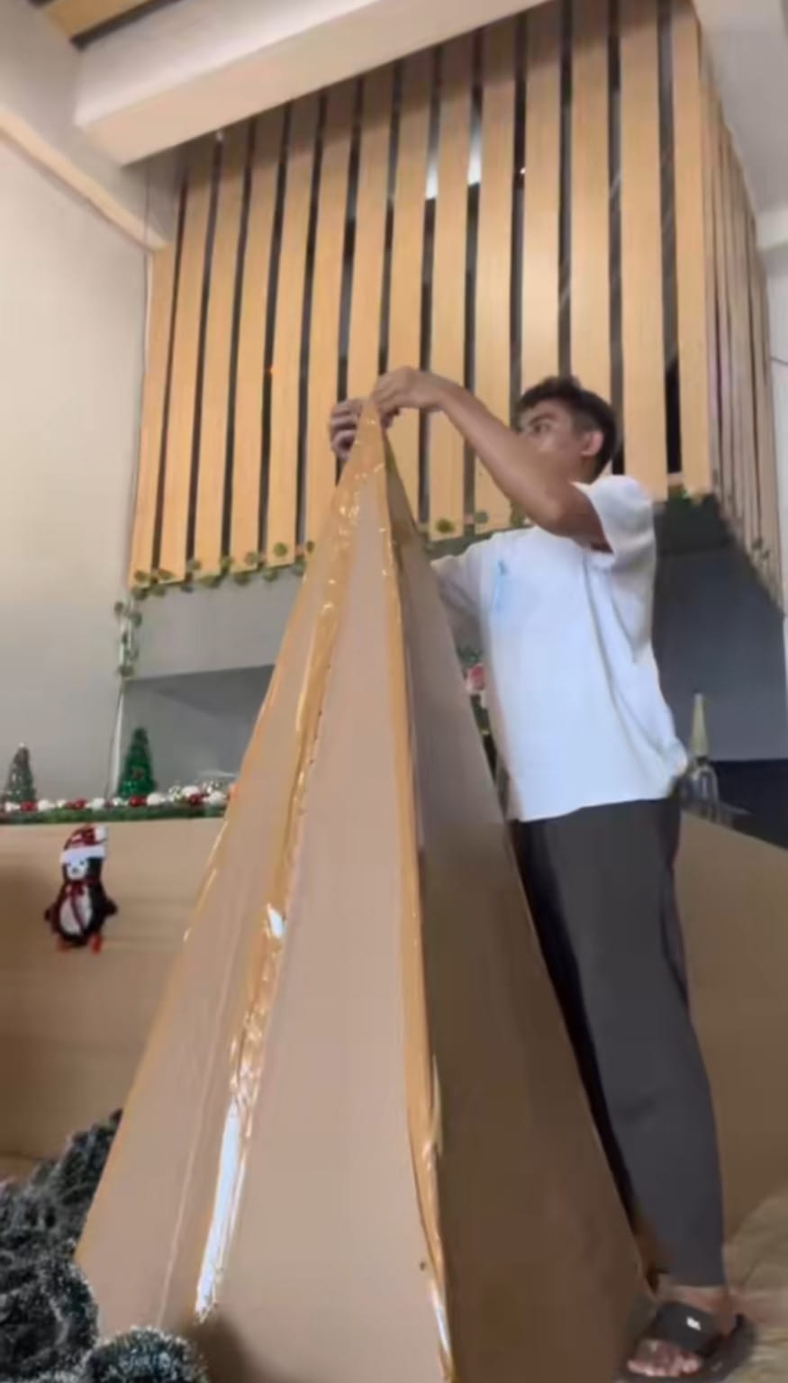 Indonesian Man Shares How He Made a Christmas Tree for RM75 Using ...