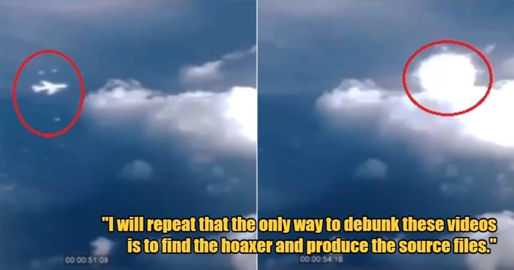 American Offers RM699K to Anyone Who Can Debunk Alleged Video of MH370 ...