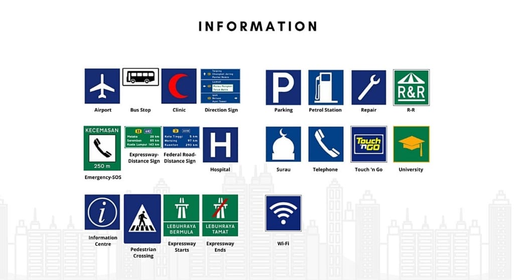 Dear Drivers, Here's What 5 Major Road Signs in M'sia Look Like & Mean ...