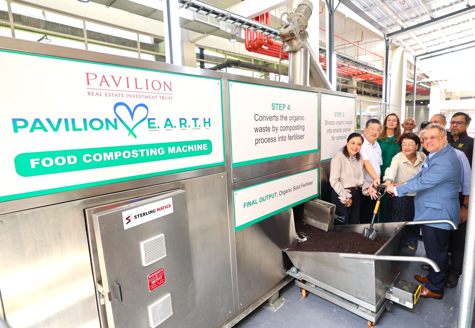 Pavilion REIT Takes a Sustainable Leap Forward With its Food Compost ...