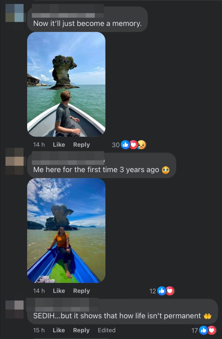 "Gone forever" - M'sians Saddened by the Collapsing of Iconic Sea Stack ...