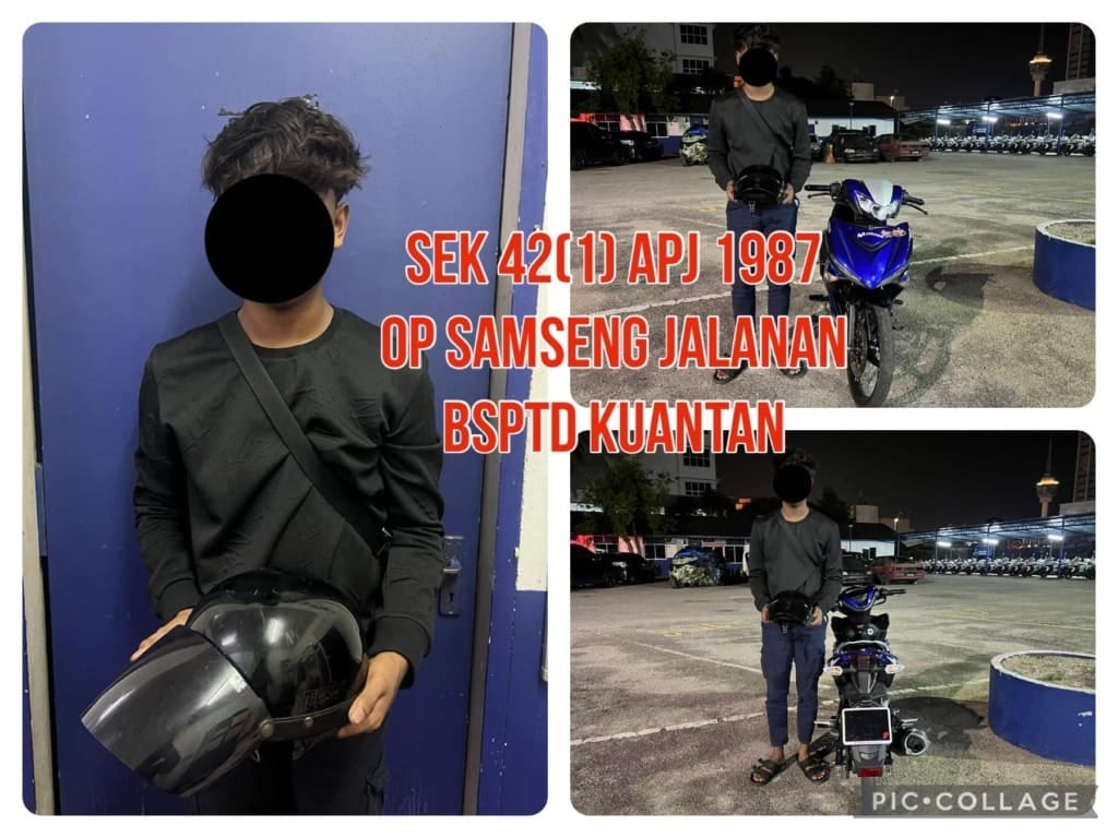 Kuantan Police Conducts Operation 'Ops Samseng' & Catches Man in ...