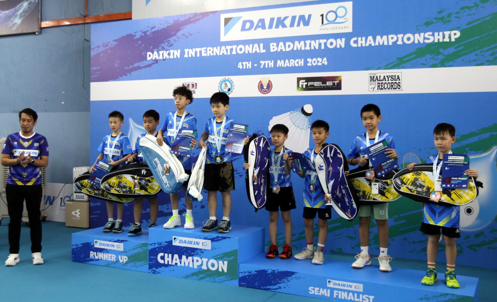 Daikin International Badminton Tournament Breaks the Malaysia Book of ...