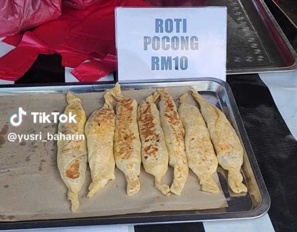 Ramadan Bazaar Stall in Seremban Creates "Roti Pocong" Snack & Goes All ...