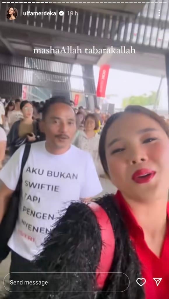 Indonesian Man Spends RM10.3k to Bring Wife to Taylor Swift Concert ...