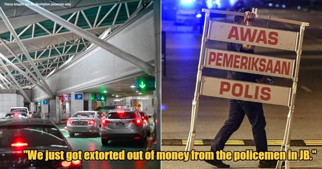 S'porean Woman Claims PDRM Officers Tricked Her into Using Lorry Lane ...