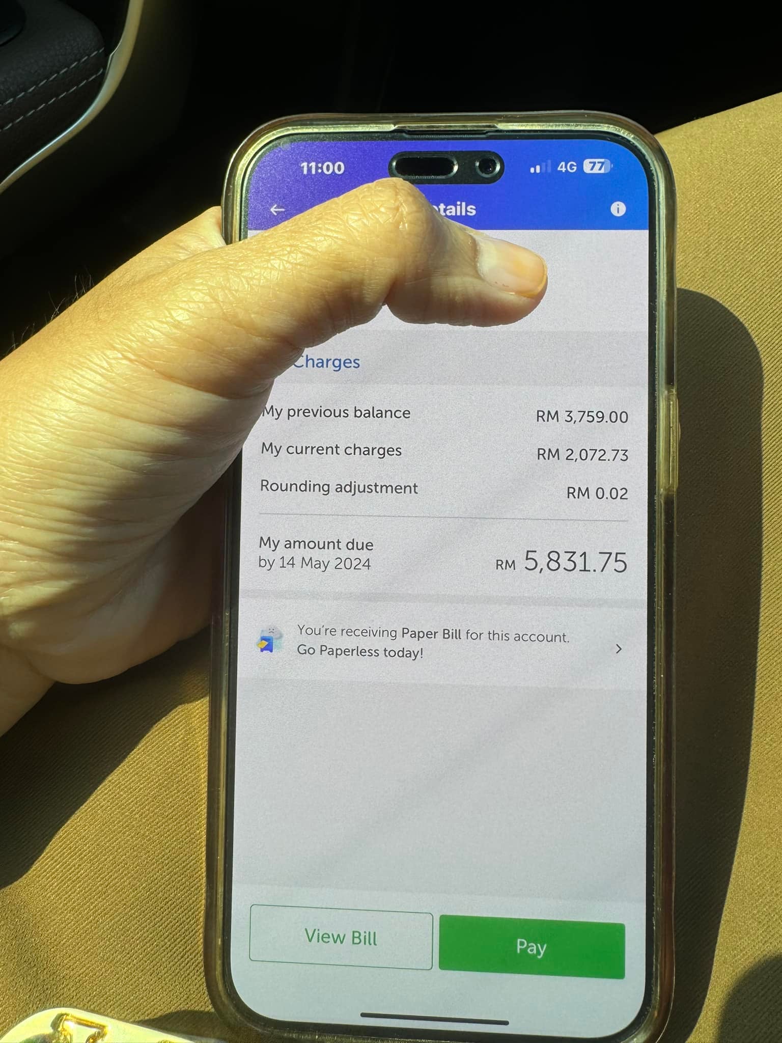 "Higher than house loan" - M'sian Receives RM2K Electricity Bill After ...