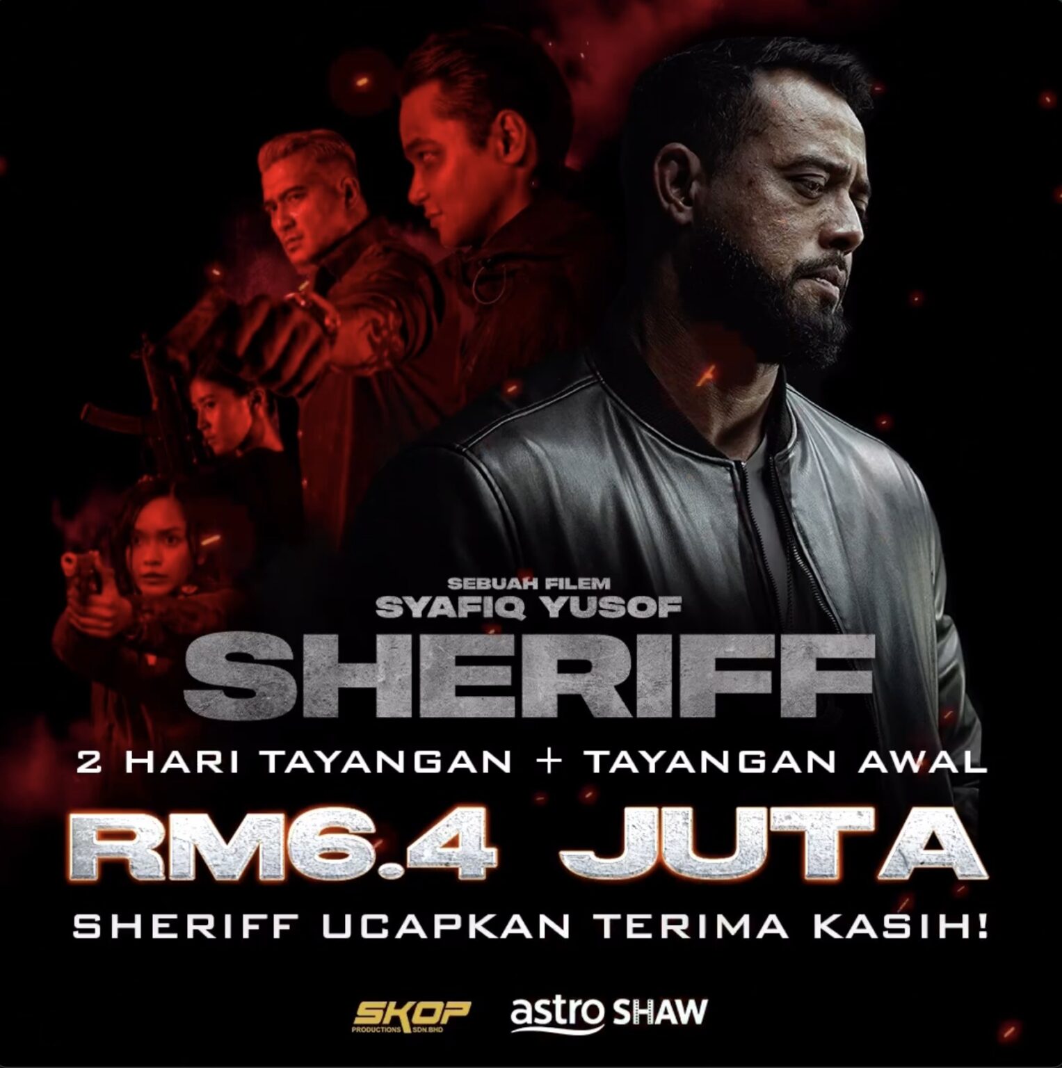 Local Action-Thriller Movie "Sheriff" Makes RM6.4 MILLION in Just 2 ...