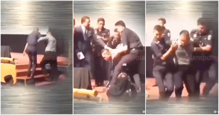 JPA Clarifies Viral Video of Police Restraining Man on Stage Was from ...