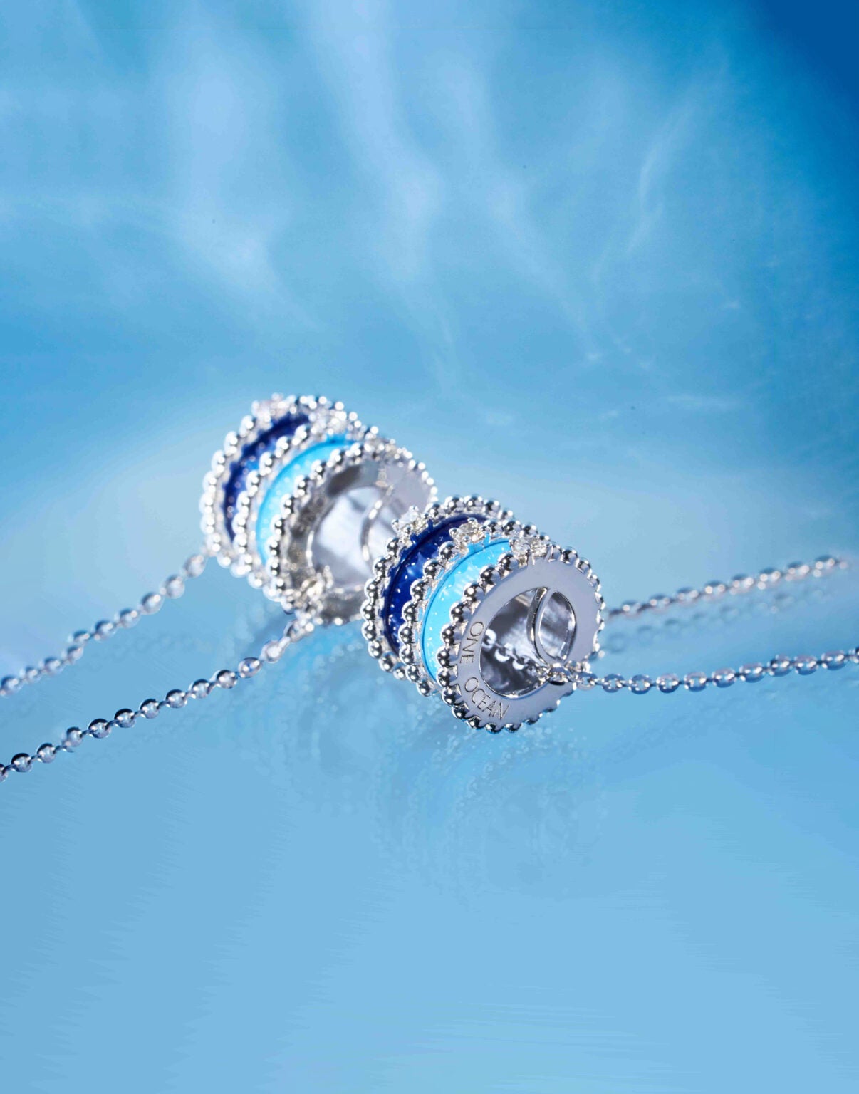 Fashion With Purpose: Unveiling Diamond & Platinum's Ocean Blue Enamel ...