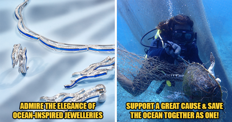 Fashion With Purpose: Unveiling Diamond & Platinum's Ocean Blue Enamel ...