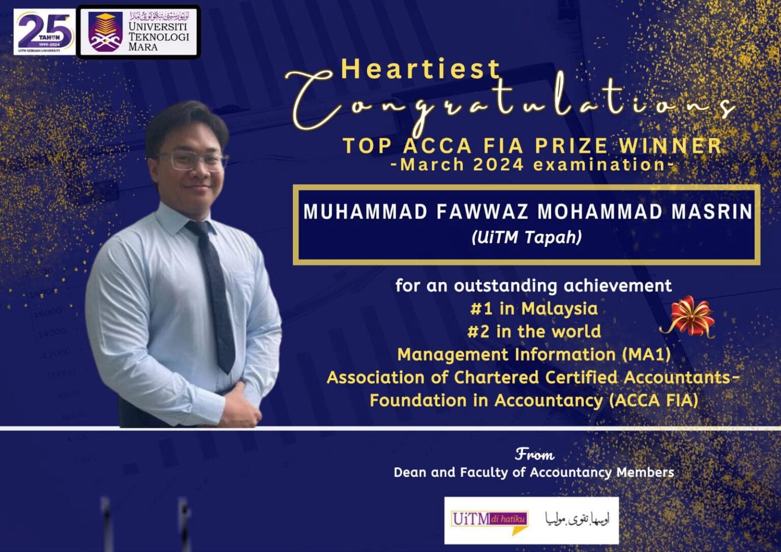 2 UiTM Accounting Students Make Malaysia Proud by Getting 2nd Highest ...