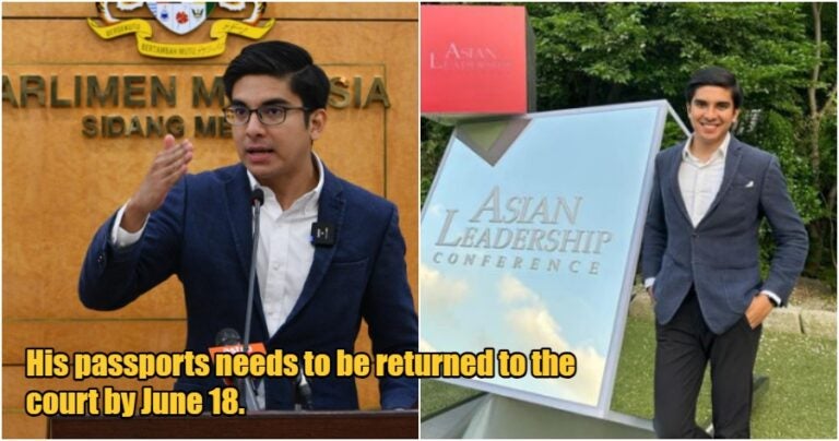 Syed Saddiq Granted Permission to Use His Passport for a Wedding in S ...