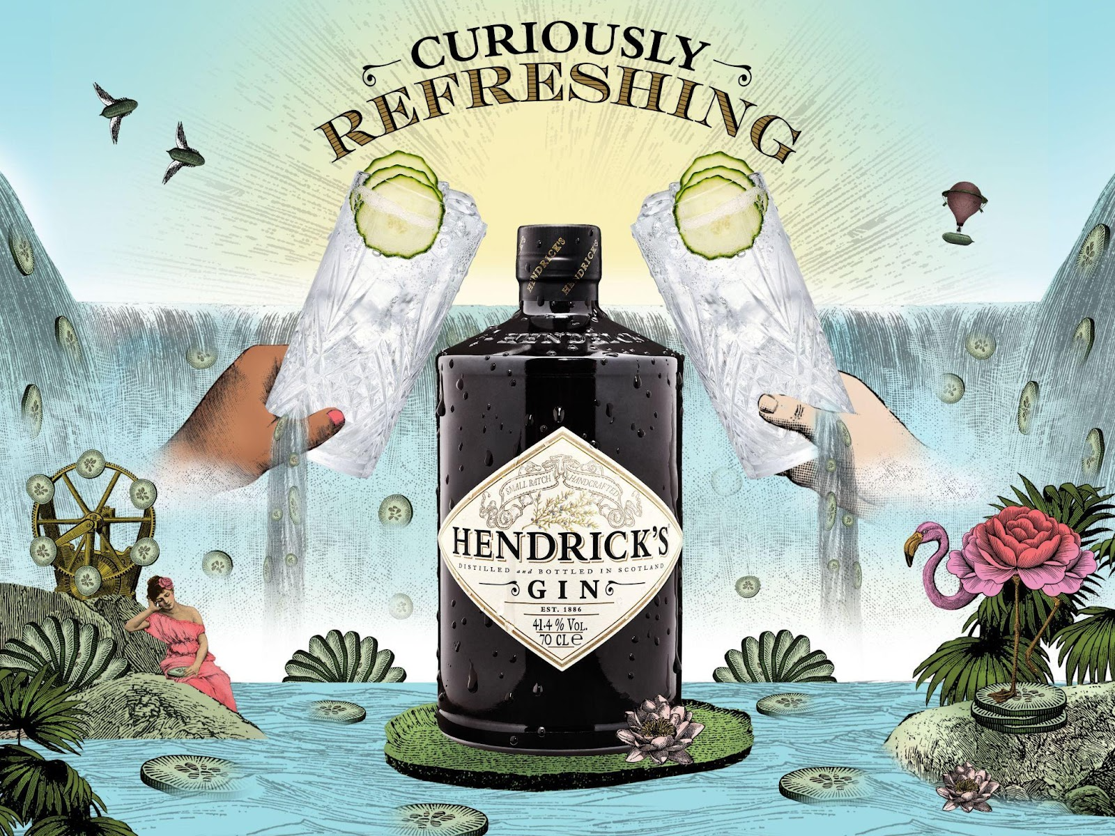 Forget Cash and Cards – The Hendrick’s Cucumber Currency Exchange ...