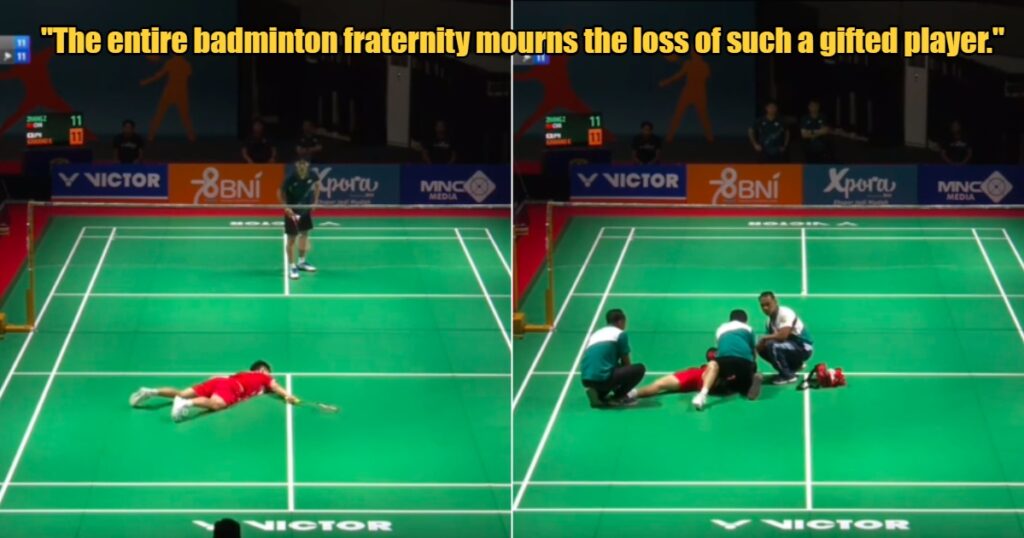 17yo Chinese Badminton Rising Star Collapses Mid-Match in Indonesia ...