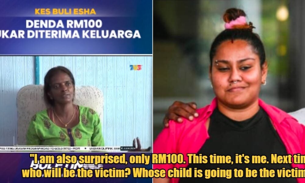 Late Esha's Mum Shares Disappointment Over RM100 Fine in Cyberbullying ...