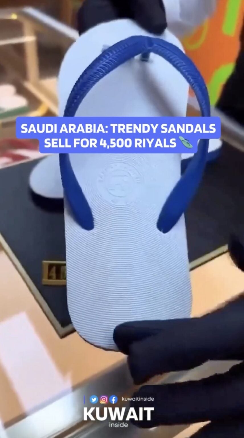 These Luxury Sandals Look Exactly Like Selipar Jepun & are Sold for a ...