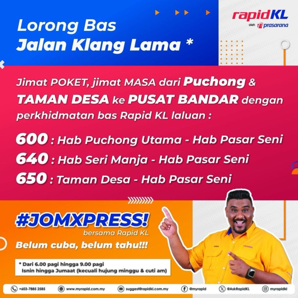DBKL Will Close Off Sections of Jalan Klang Lama to Implement Rapid KL ...