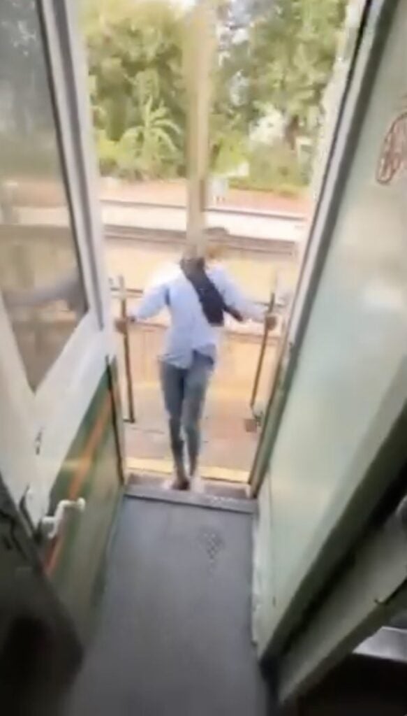 19yo Woman Dangles Out of Moving Train in Thailand to Pose For a Video ...