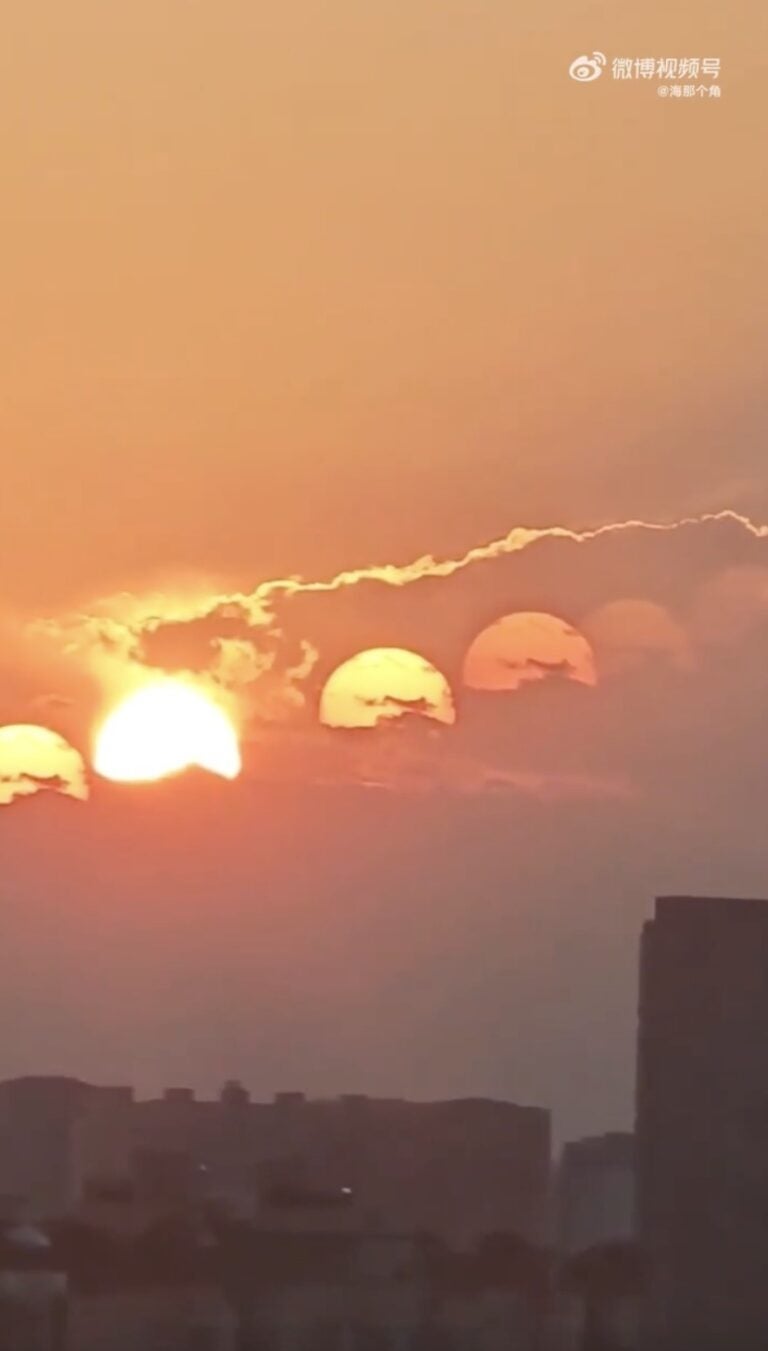 Mystical Natural Phenomenon Causes 7 'Suns' to Appear in the Sky Above ...