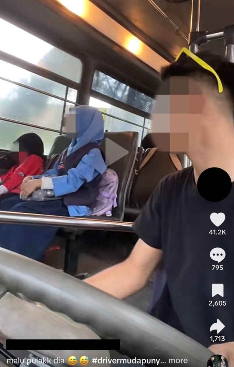 "Unacceptable" - Minister Calls Out M'sian Bus Driver for Using Kids in TikTok Videos with ...