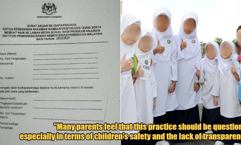 M’sian Questions MOE Consent Form Requesting to Feature Students in ...