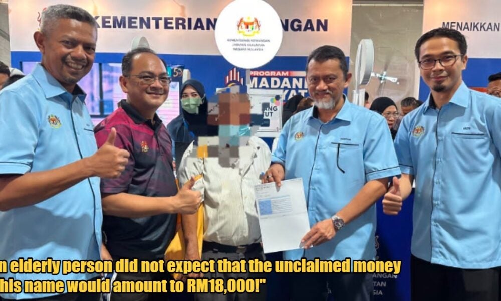 Elderly Miri Man Discovers That He Has RM18k of Unclaimed Money Under ...