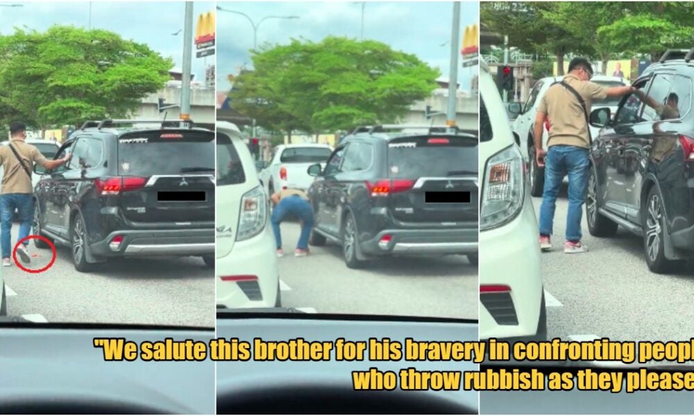 Man Praised for Returning Litter Thrown Out of S'porean-Registered ...