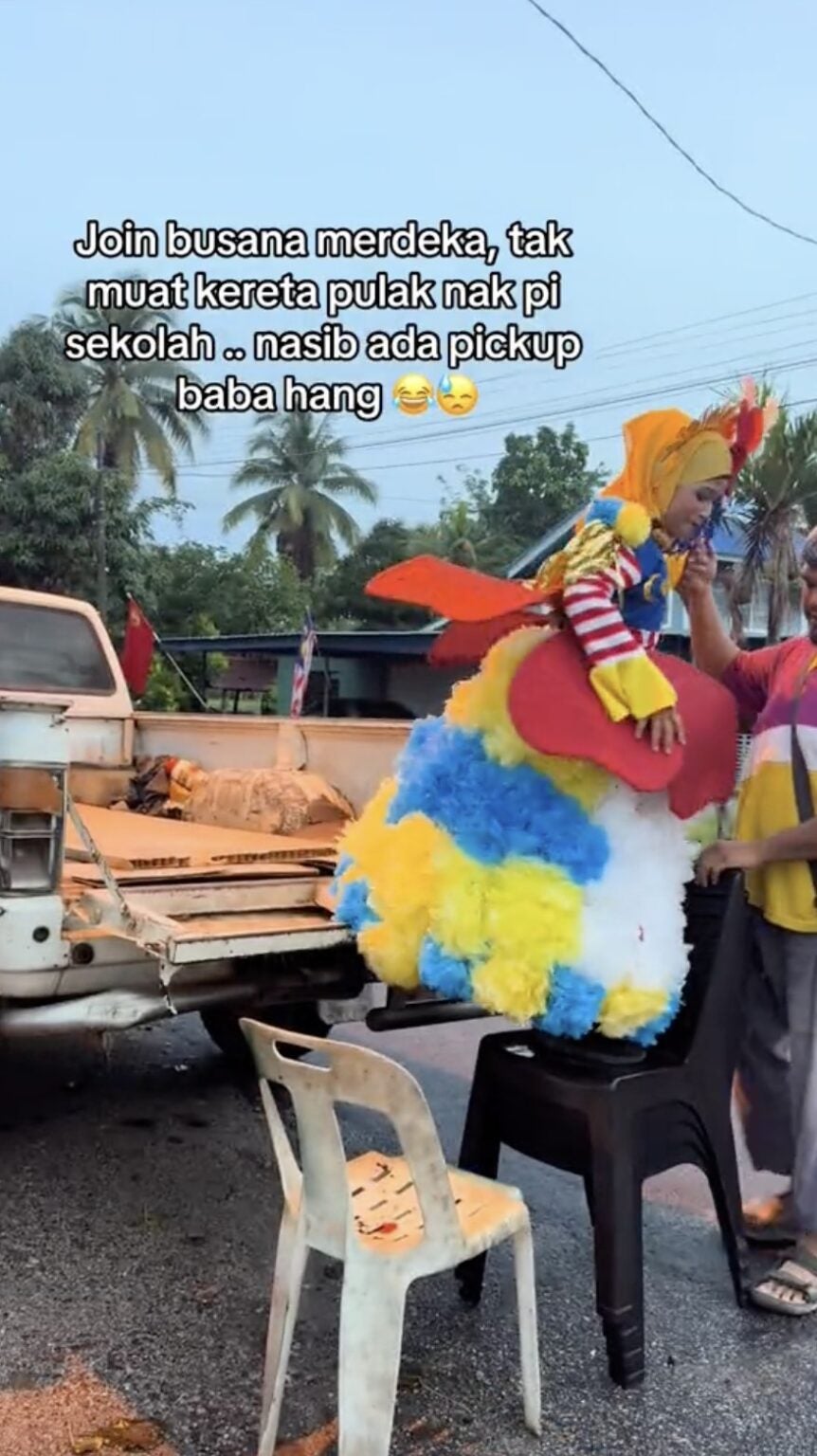 M'sian Girl's Dress for School's Merdeka Contest is So Extra, She Had ...