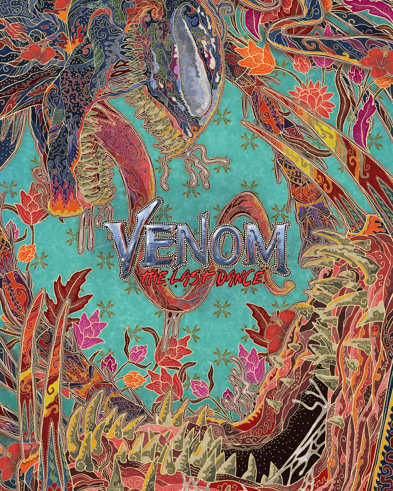 M'sian Artist's Batik Artworks of Marvel Comics Character 'Venom' is ...
