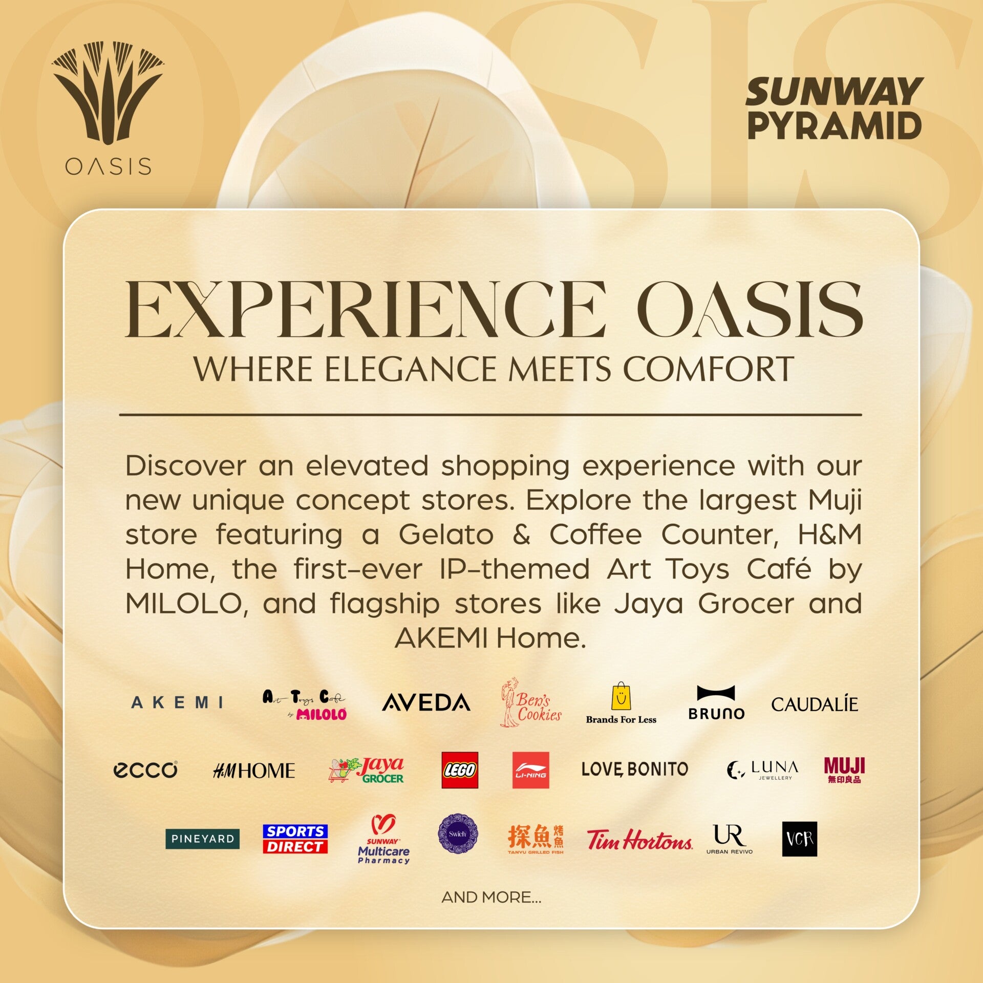 5 Things to Look Forward to at Sunway Pyramid's OASIS on Your Next ...