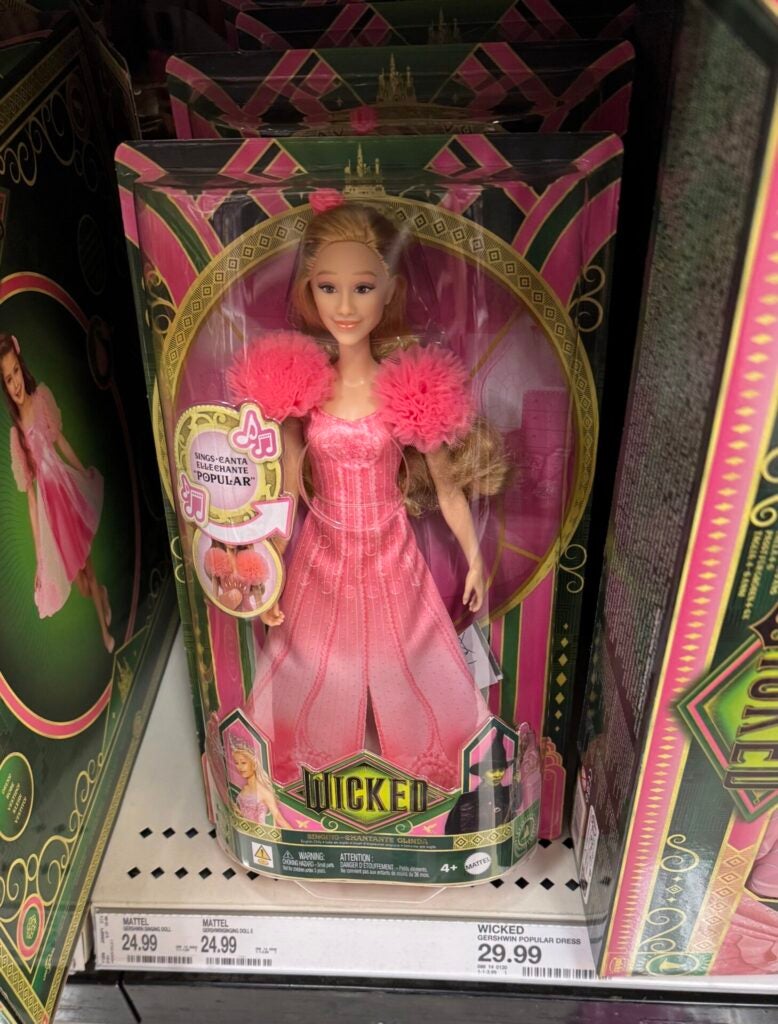 Mattel Apologises After Printing Error on 'Wicked' Movie-Themed Barbie ...